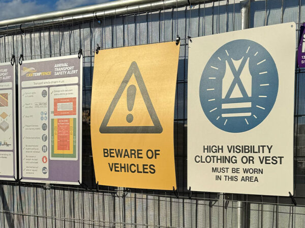 WARNING Signs for Construction Sites | Since 1999