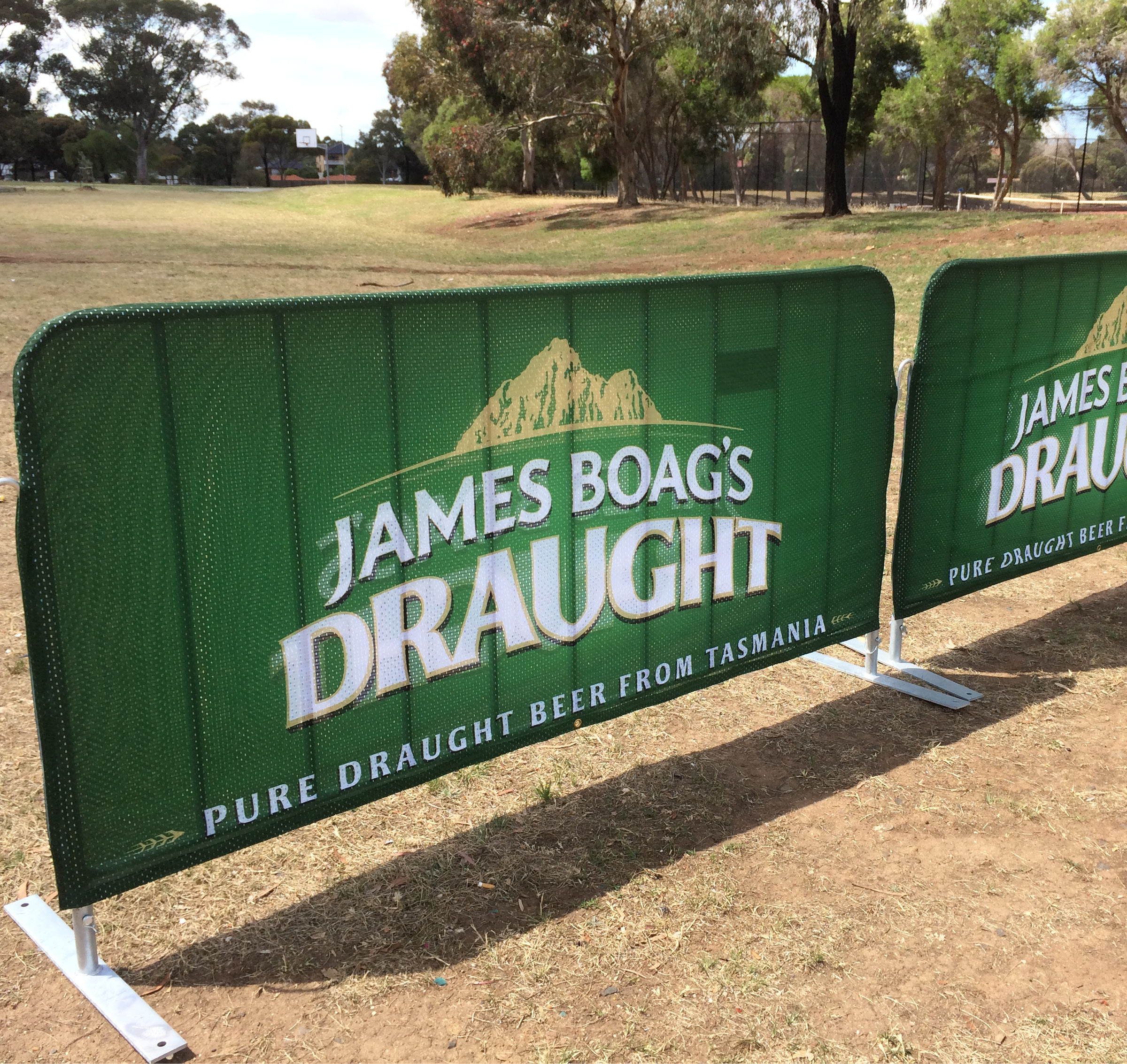 Crowd Control Barrier Slips - Signage HQ