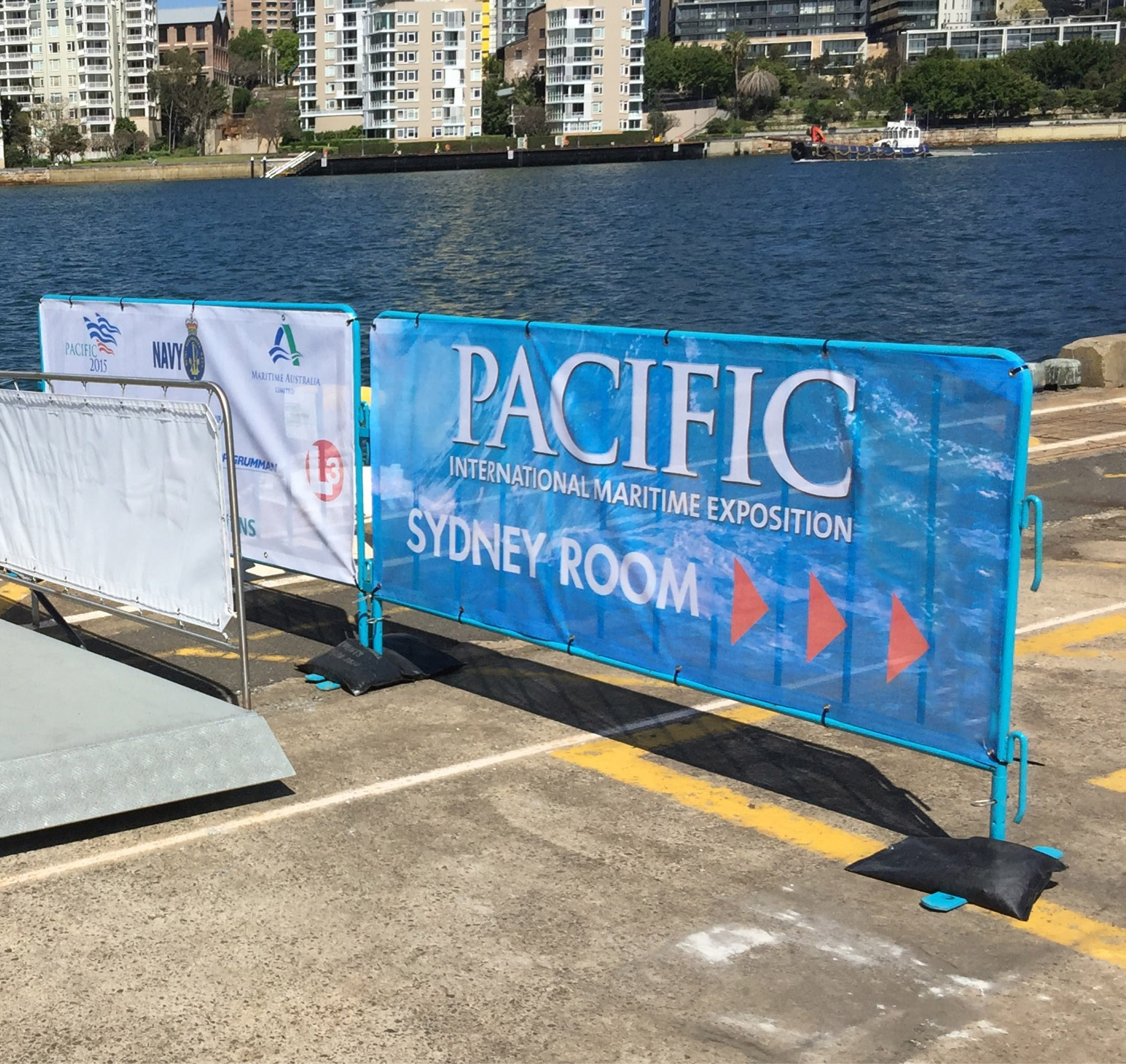 Crowd Control Barrier Mesh Banners - Signage HQ